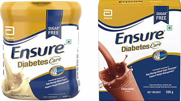 Buy ENSURE DIABETES CARE CHOCOLATE SUGAR FREE POWDER 400 G Online & Get ...