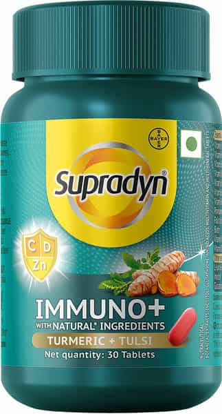 Buy SUPRADYN IMMUNO+ MULTIVITAMIN NATURAL IMMUNITY BOOSTER WITH VIT C ...