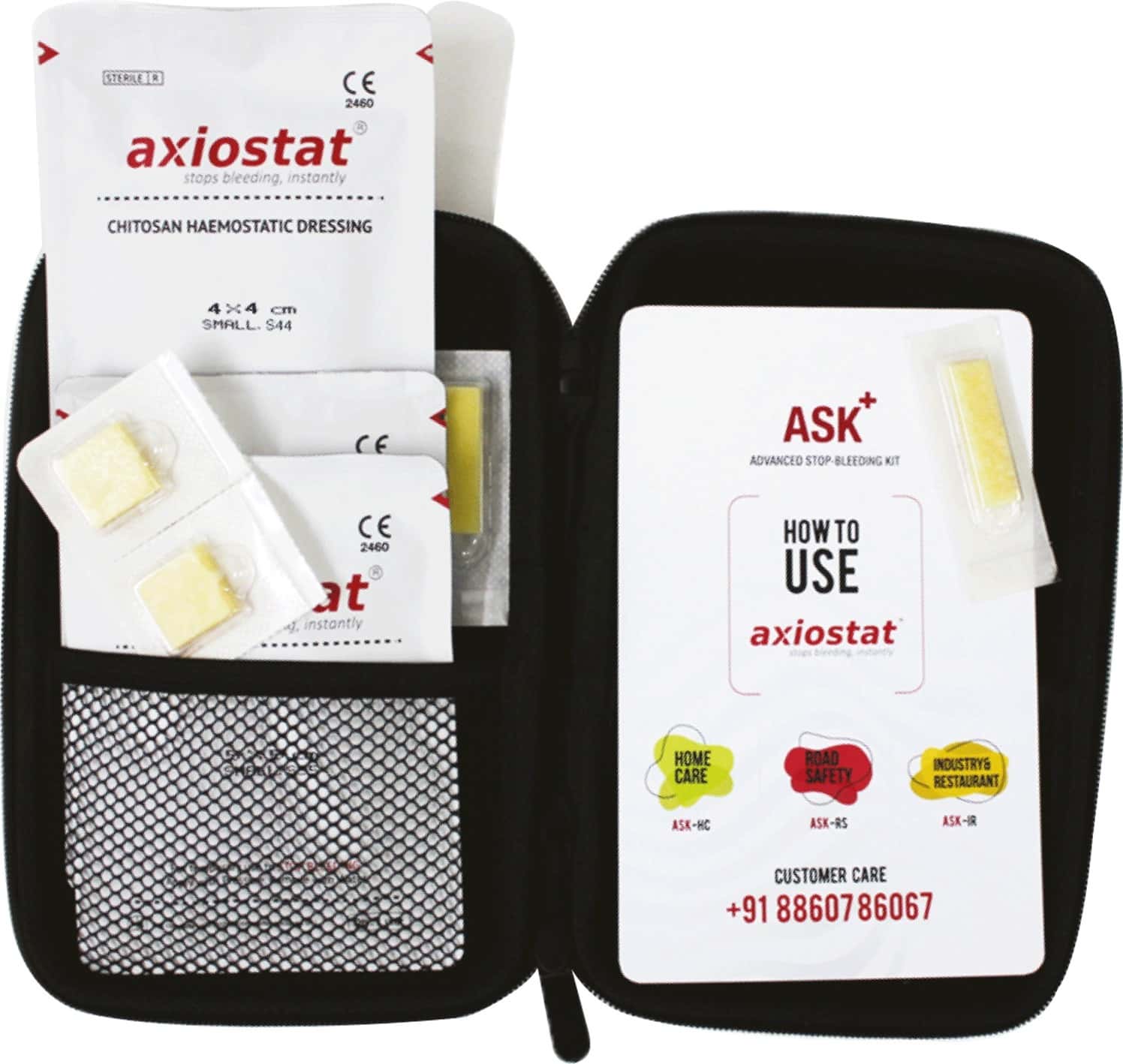 Buy ASK+ ADVANCED STOP BLEEDING ROAD SAFETY KIT Online & Get Upto 60% ...