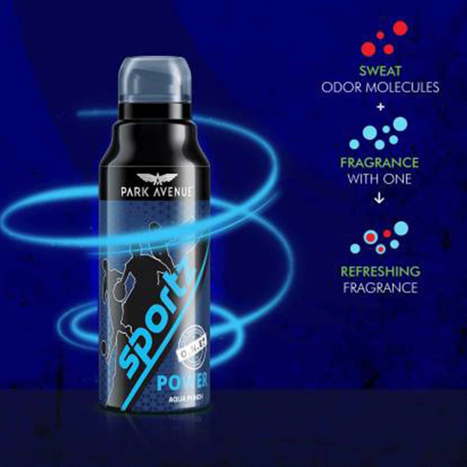 Buy PARK AVENUE SPORTZ POWER PERFUME FOR MEN FRESH LONG LASTING ...
