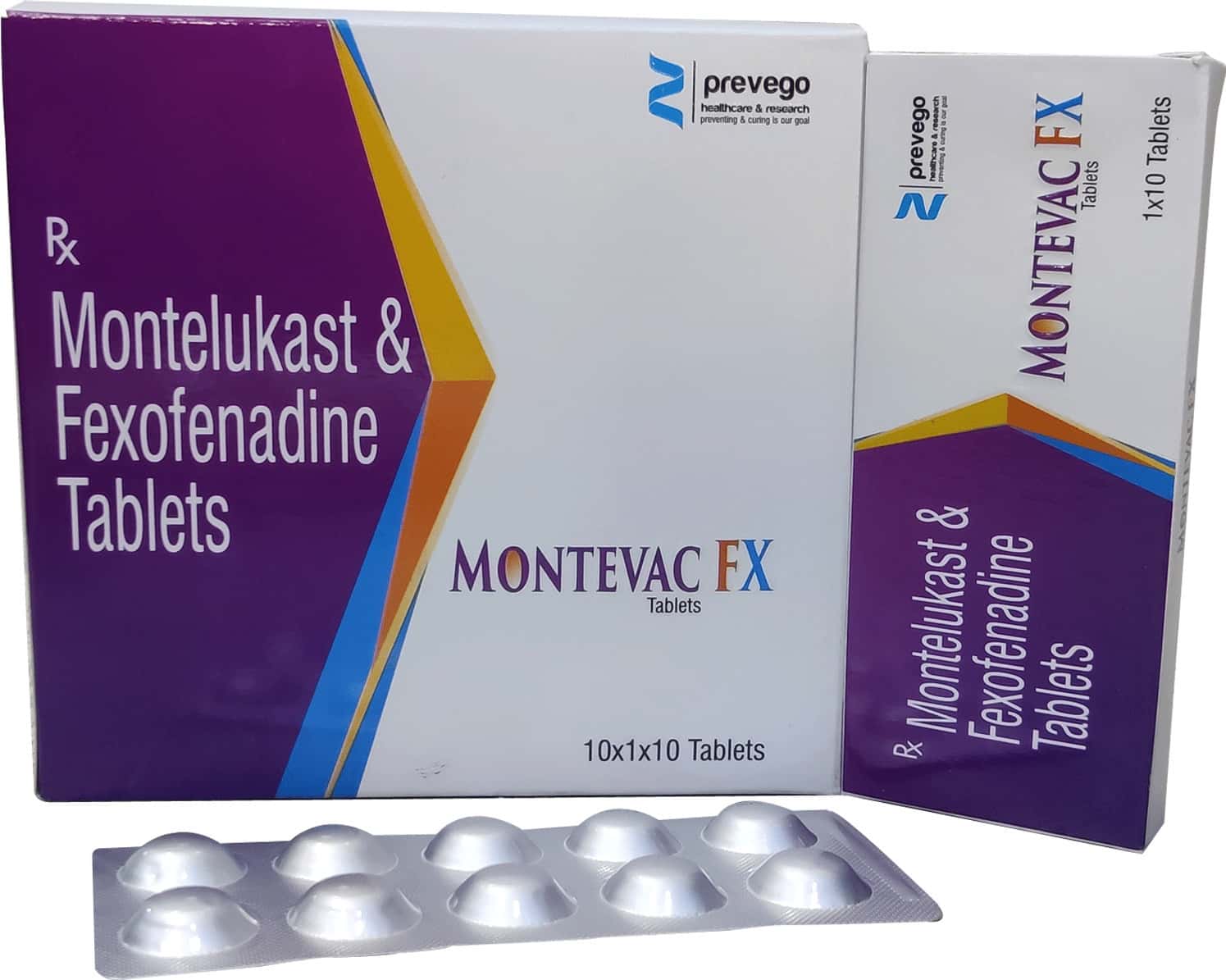 Montevac Fx Strip Of 10 Tablets: Uses, Side Effects, Price & Dosage ...