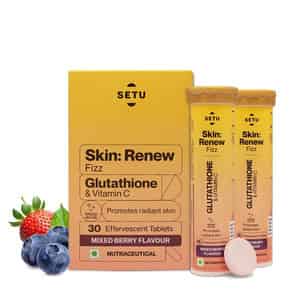 Buy SETU SKIN RENEW - 45 EFFERVESCENT TABLETS MIXED BERRY & ORANGE ...