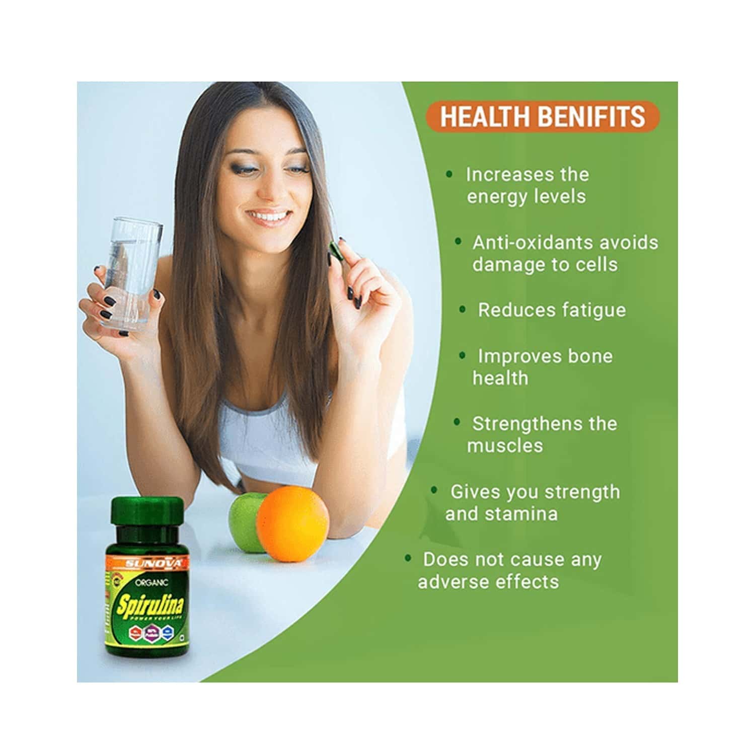 Buy SPIRULINA TABLET 60 Online & Get Upto 60% OFF at PharmEasy