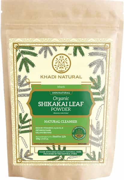 Buy KHADI NATURAL SHIKAKAI LEAF ORGANIC POWDER 100 GM Online & Get Upto ...
