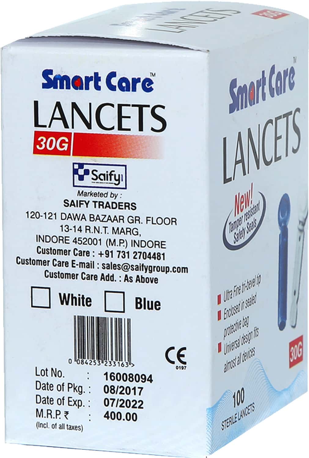 Buy SMARTCARE ROUND LANCET NEEDLE - 100 PIECES Online & Get Upto 60% ...