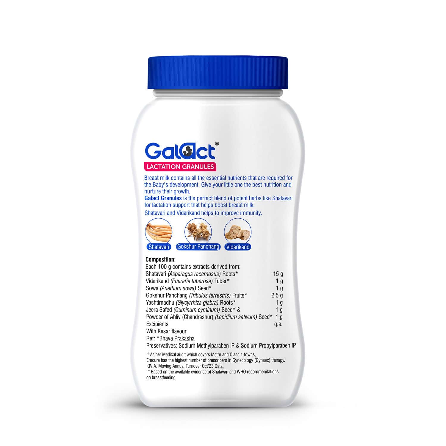 Buy GALACT KESAR FLAVOUR BOTTLE OF 400GM LACTATION GRANULES Online ...
