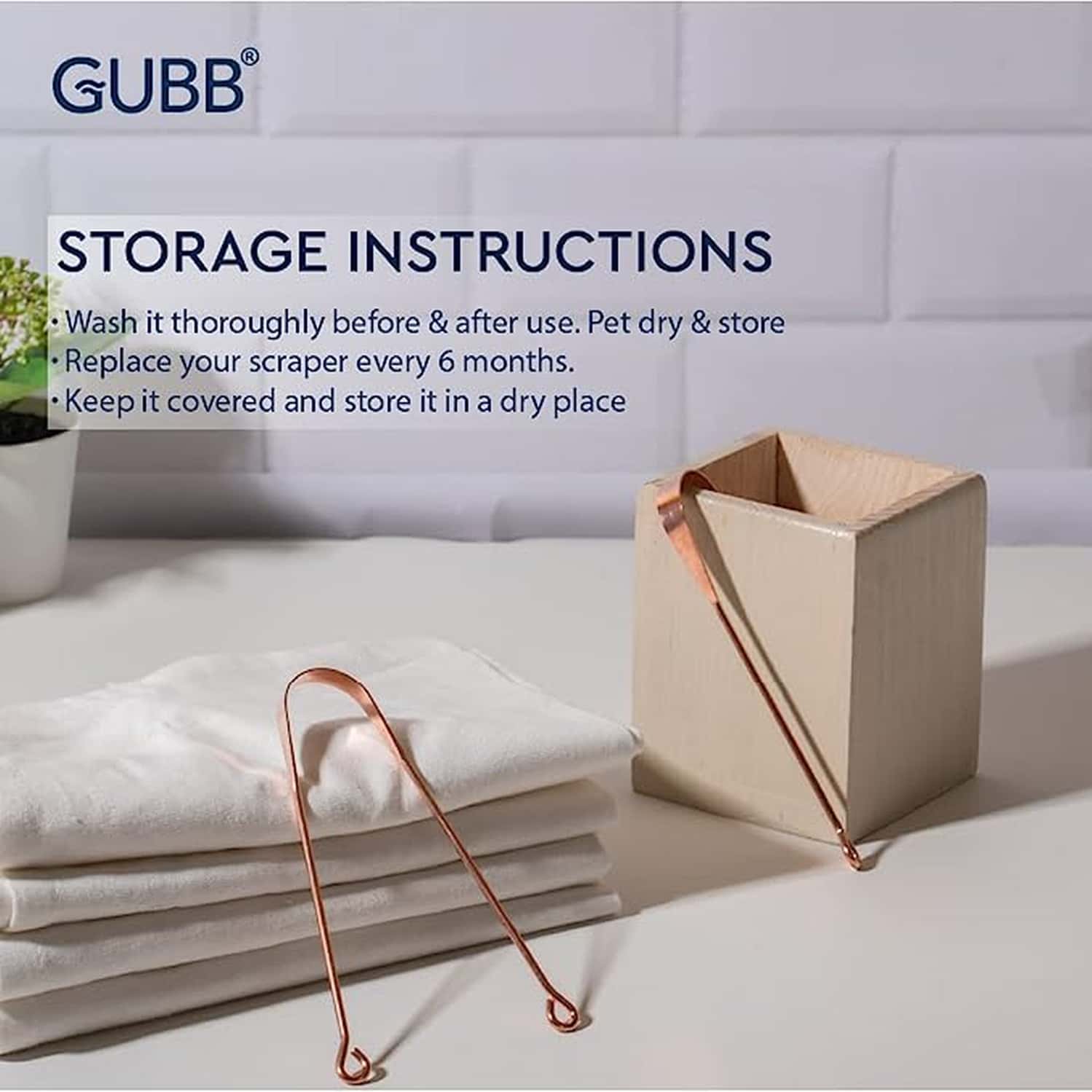 Buy GUBB COPPER TONGUE CLEANER Online & Get Upto 60% OFF at PharmEasy