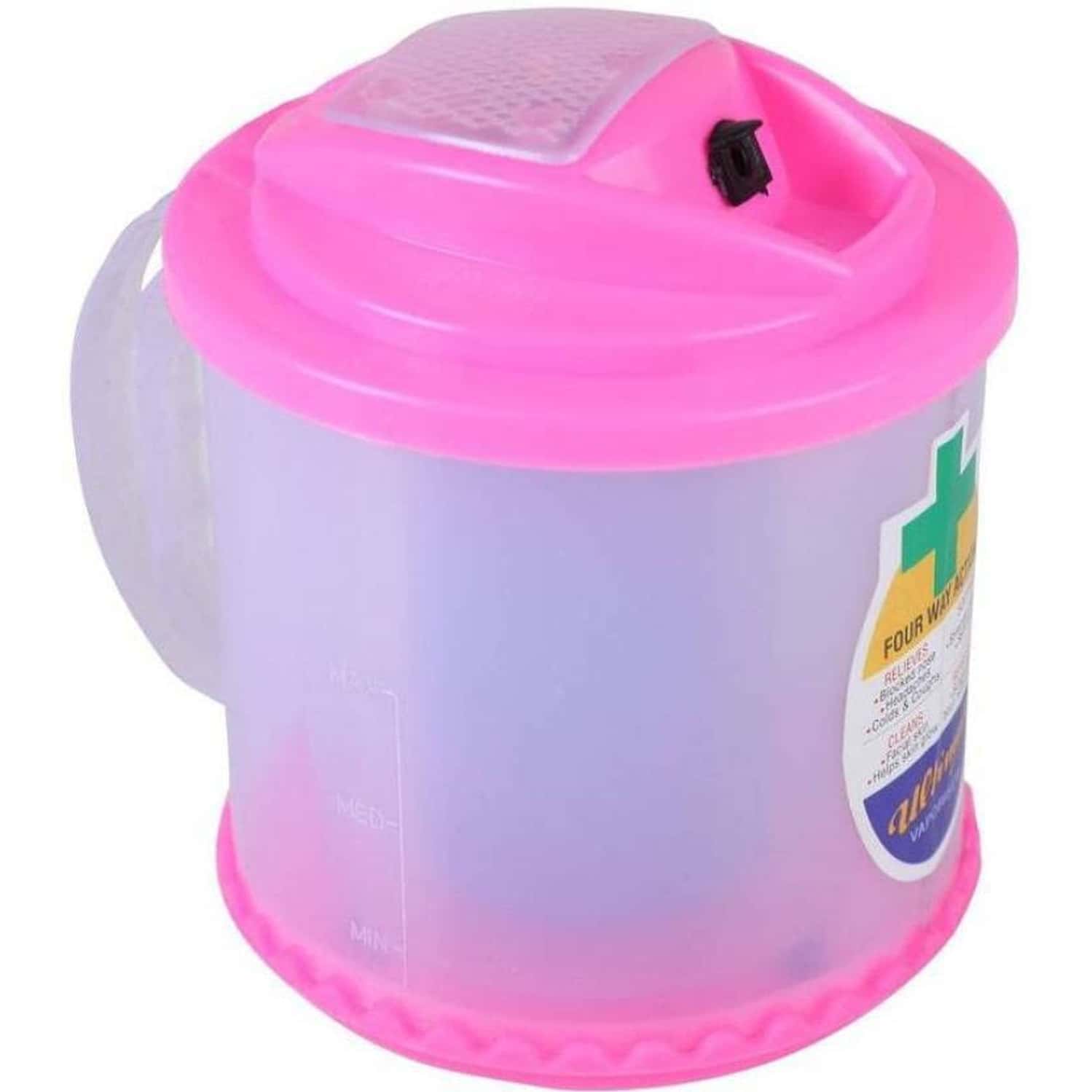 Buy CRESCENT ULTIMATE PLUS STEAMER VAPORIZER FOR COLD AND COUGH, PINK ...