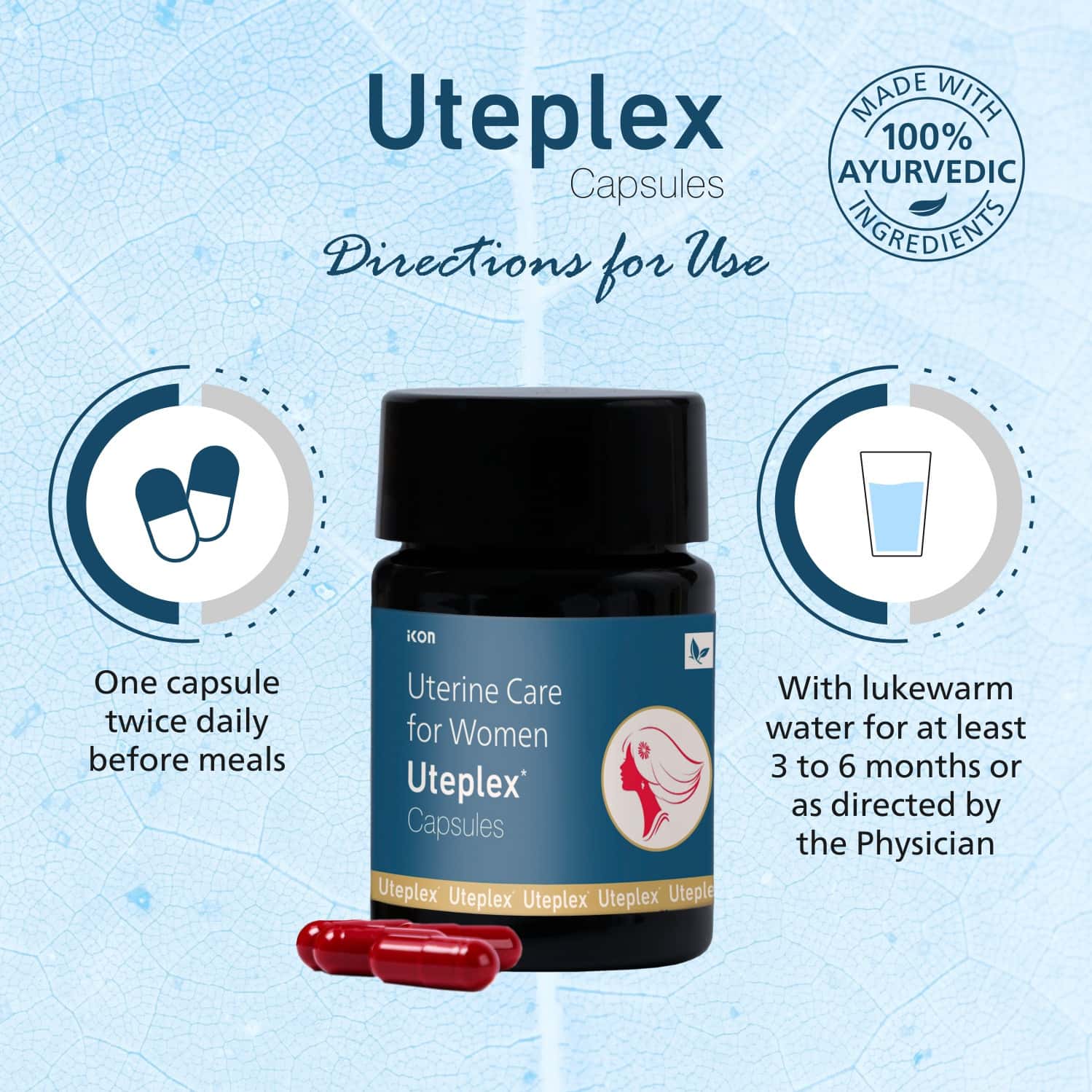 Buy UTEPLEX CAPSULES 10 CAPS | WOMEN'S HEALTH SUPPLEMENT (PACK OF 4 ...