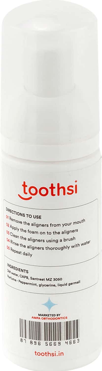 Buy TOOTHSI FOAMY ALIGNER CLEANING FOAM Online & Get Upto 60% OFF at ...