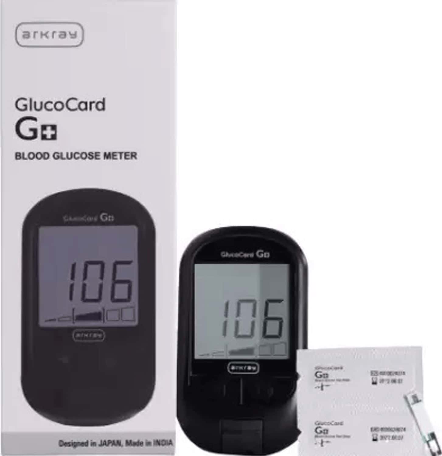 Buy ARKRAY BLOOD GLUCOSE MONITOR G+ & 10 STRIPS + BLOOD PRESSURE ...