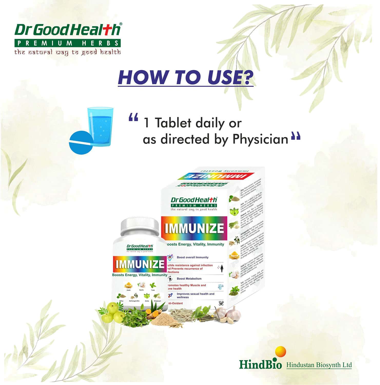 Buy DR GOODHEALTH IMMUNIZE TABLET ANTIOXIDANTS AYURVEDIC FORMULATION ...