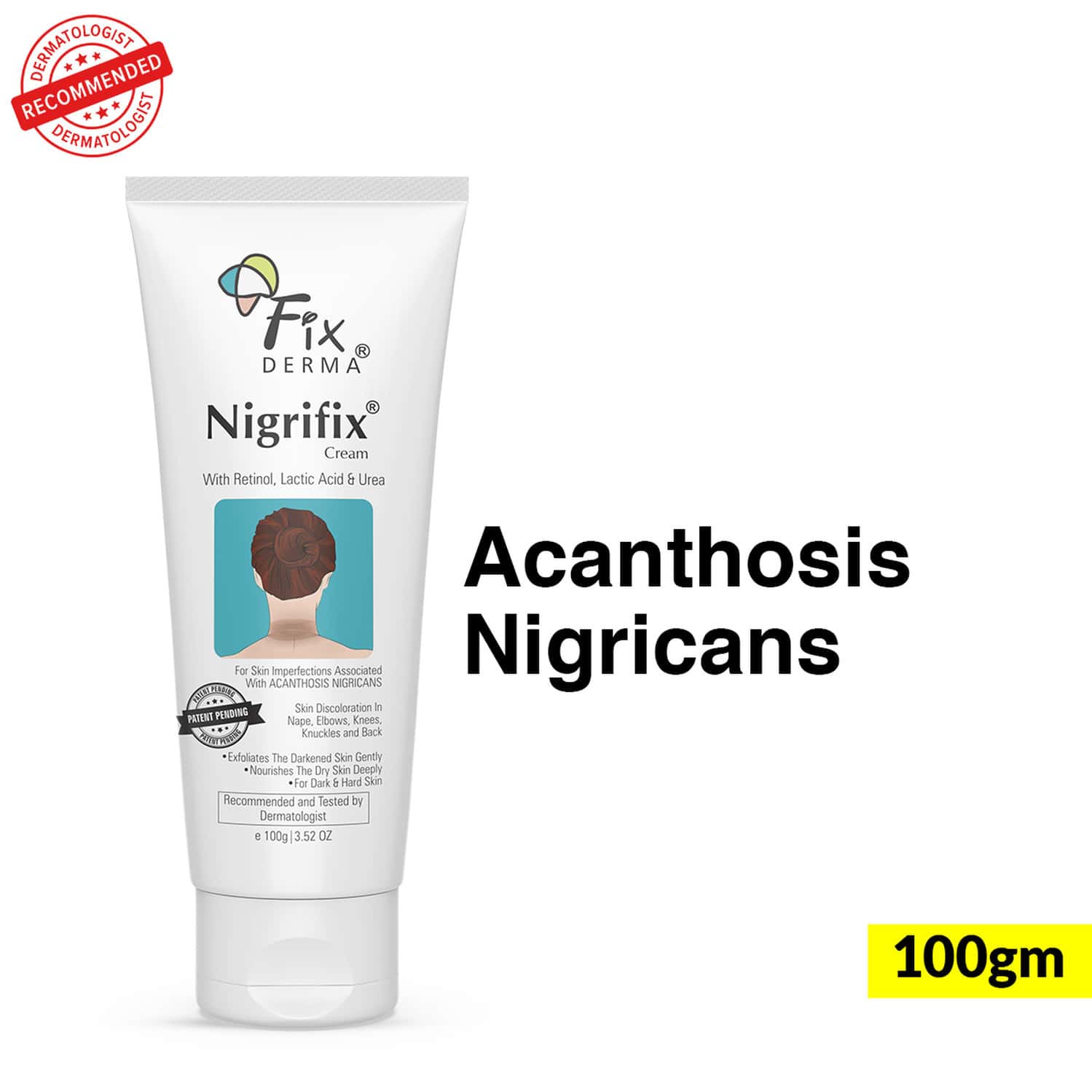 Buy FIXDERMA NIGRIFIX CREAM FOR ACANTHOSIS NIGRICANS FOR DARK NECK ...