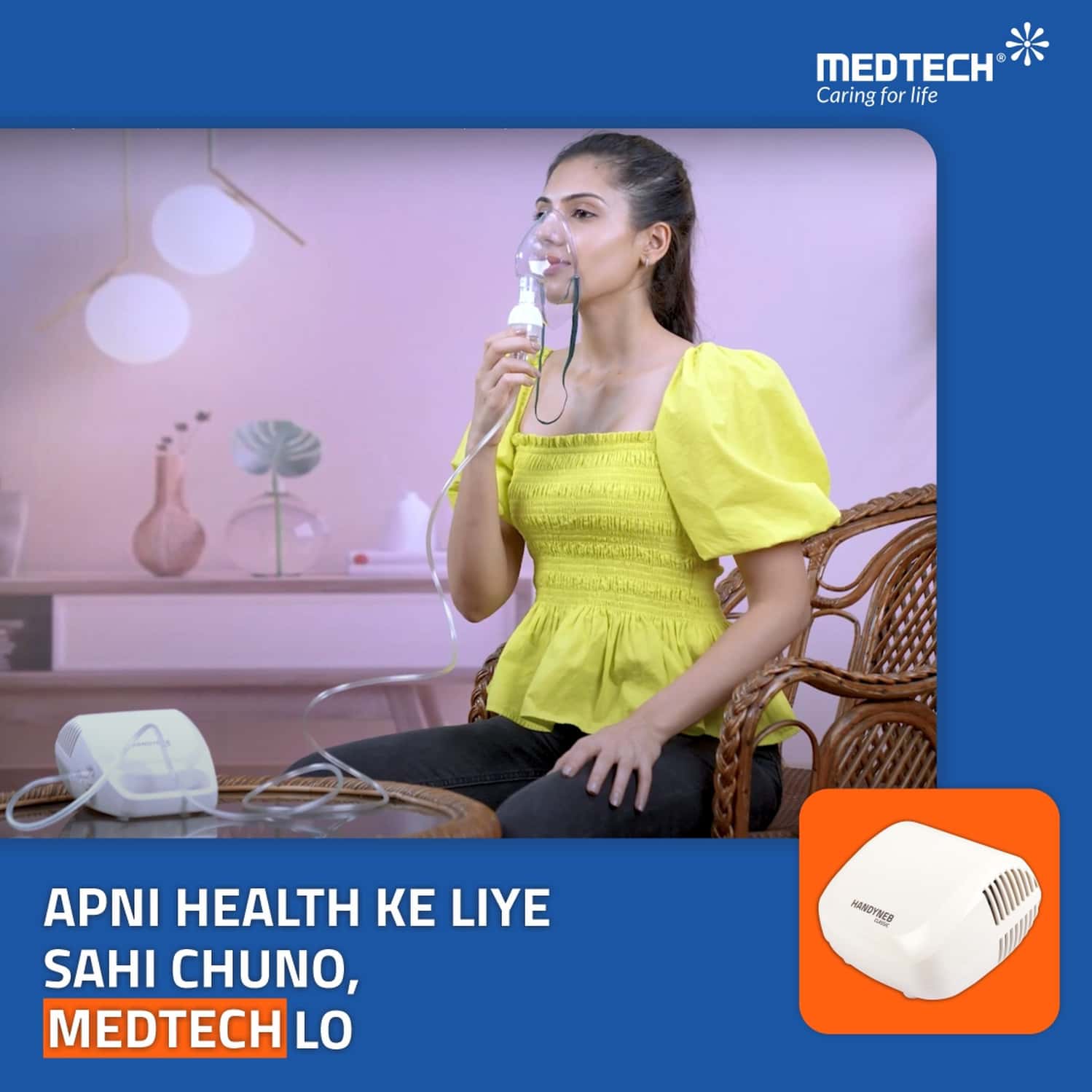 Buy MEDTECH NEBULIZER HANDYNEB CLASSIC Online & Get Upto 60% OFF at ...