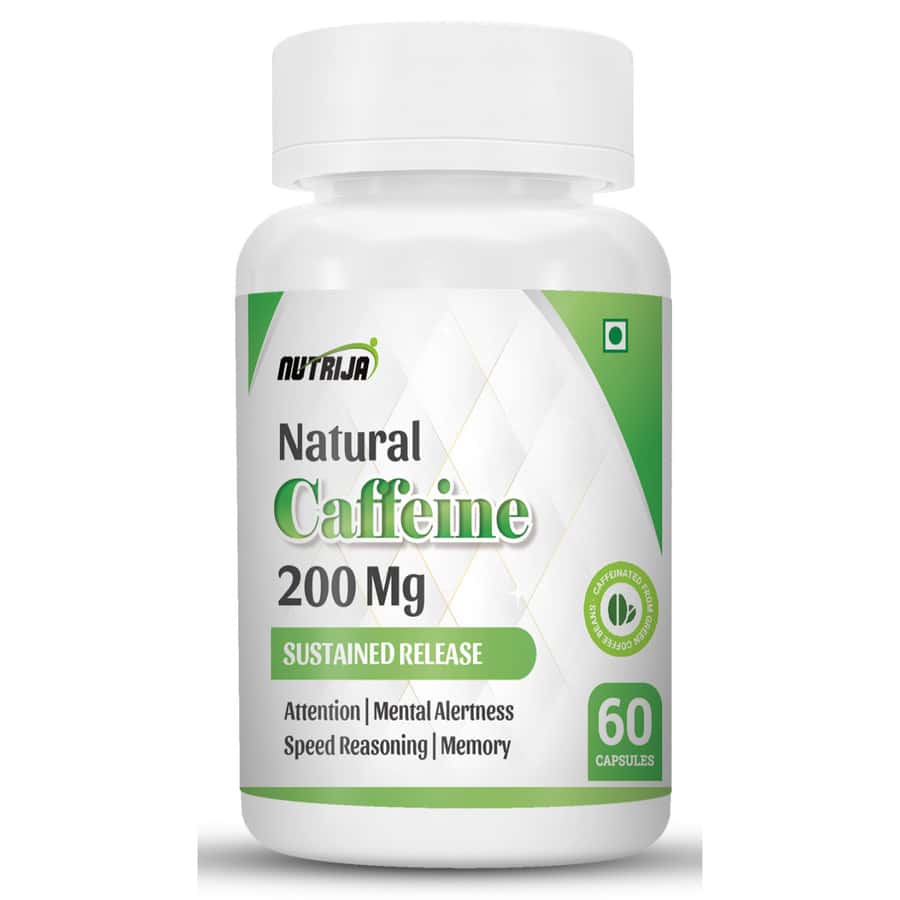 Buy NUTRIJA CAFFEINE (100MG 100 CAPSULES) Online & Get Upto 60% OFF at ...