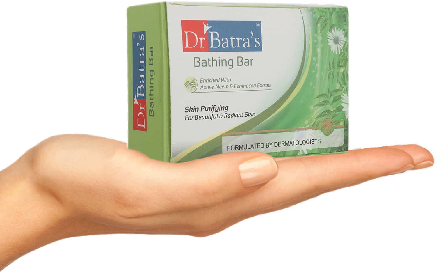 Buy DR BATRA'S BATHING SOAP SKIN PURIFYING ENRICHED WITH ACTIVE NEEM ...