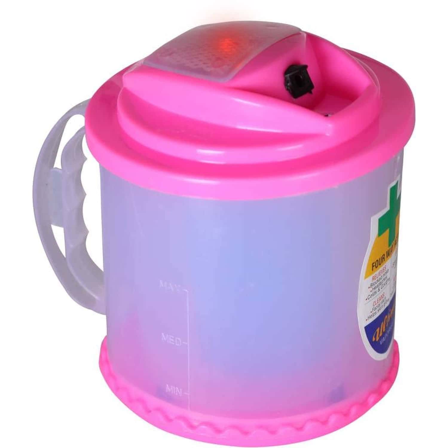 Buy CRESCENT ULTIMATE PLUS STEAMER VAPORIZER FOR COLD AND COUGH, RED ...