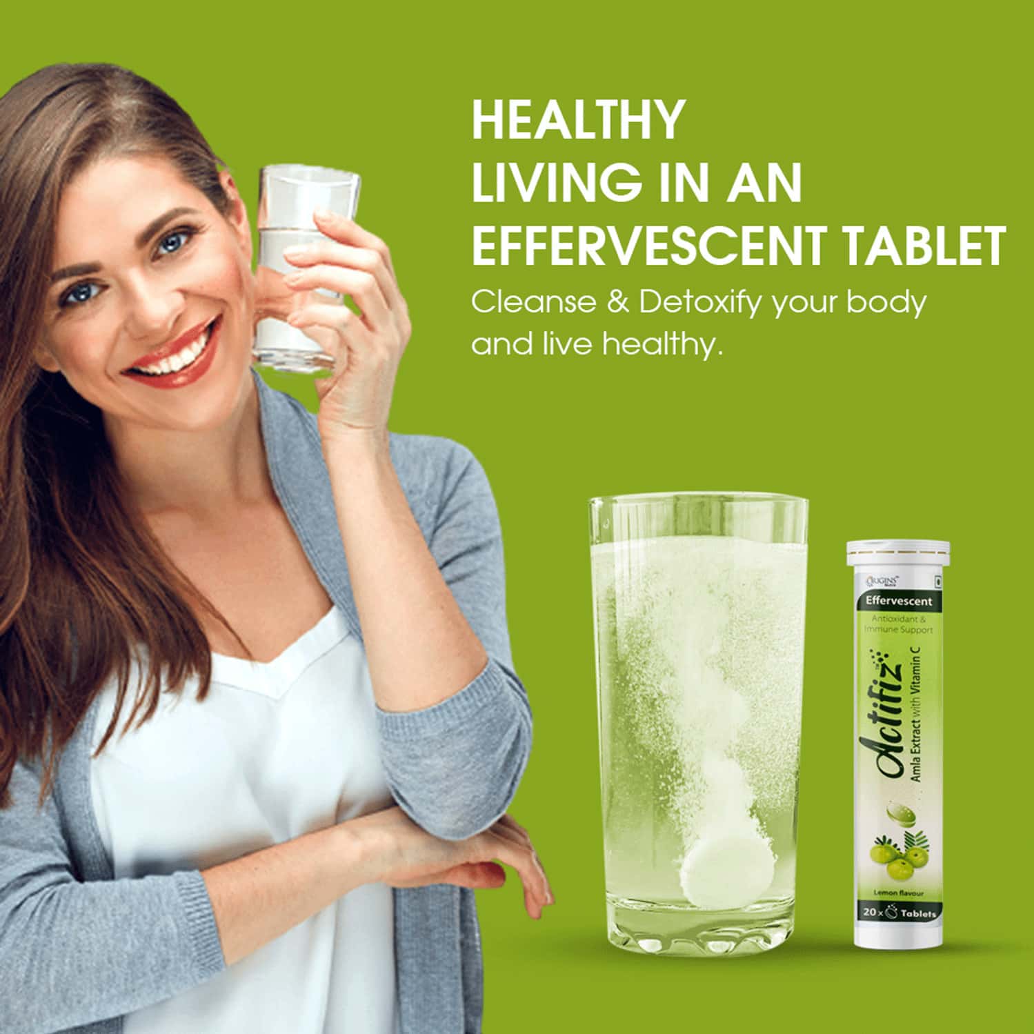 Buy ORIGINS NUTRA ACTIFIZ AMLA EXTRACT 20 EFFERVESCENT TABLETS Online ...