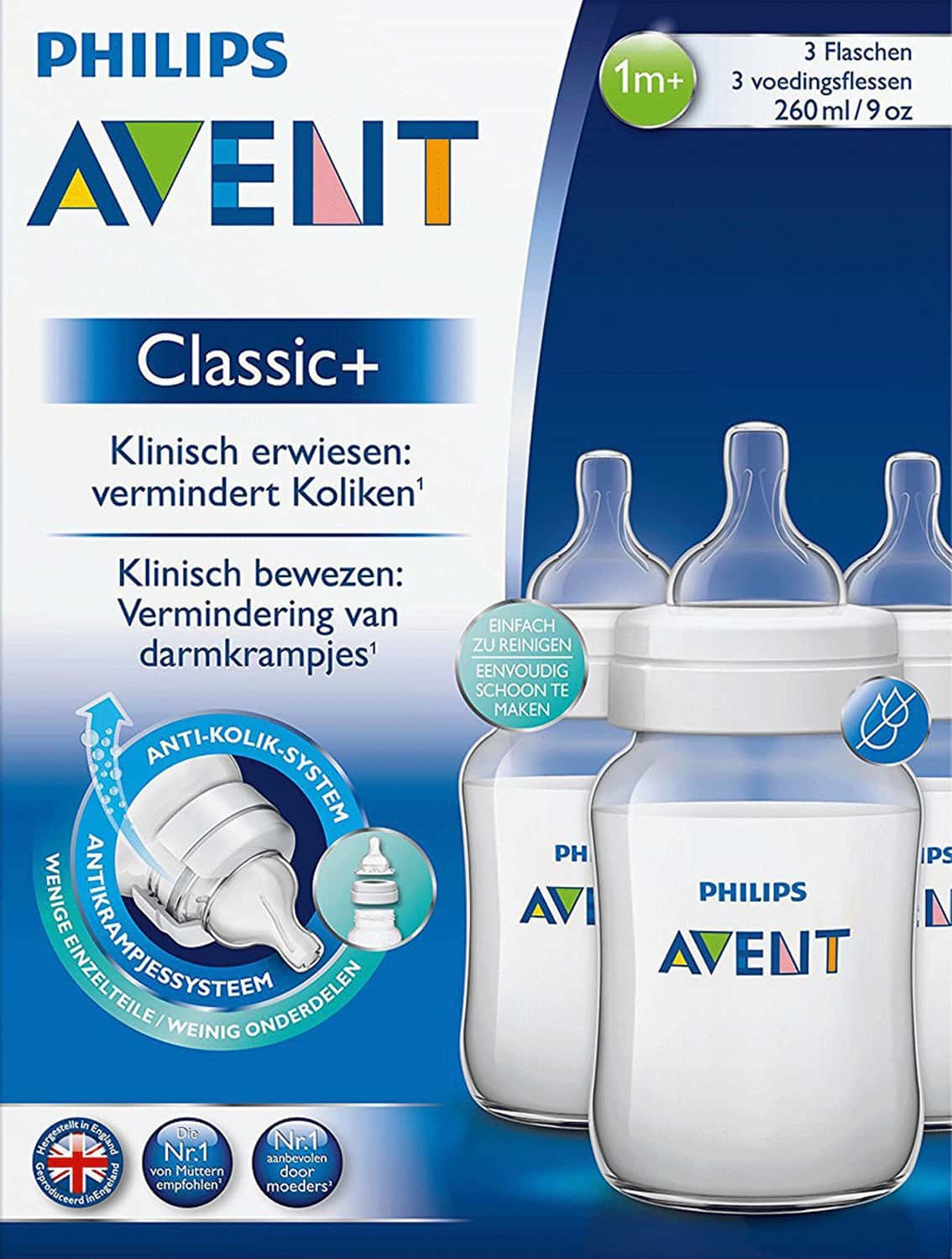 Buy PHILIPS AVENT 125ML CLASSIC PLUS FEEDING BOTTLE (TWIN PACK) Online ...