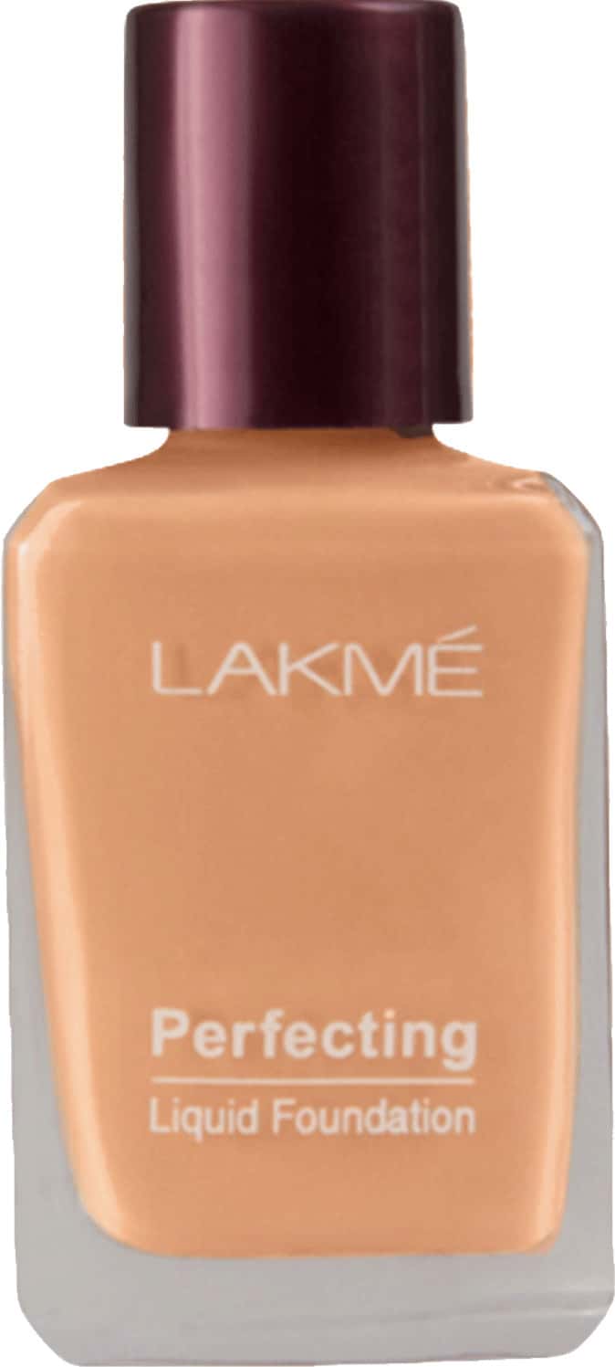 Buy LAKME PERFECTING LIQUID FOUNDATION, SHELL, 27 ML Online & Get Upto ...