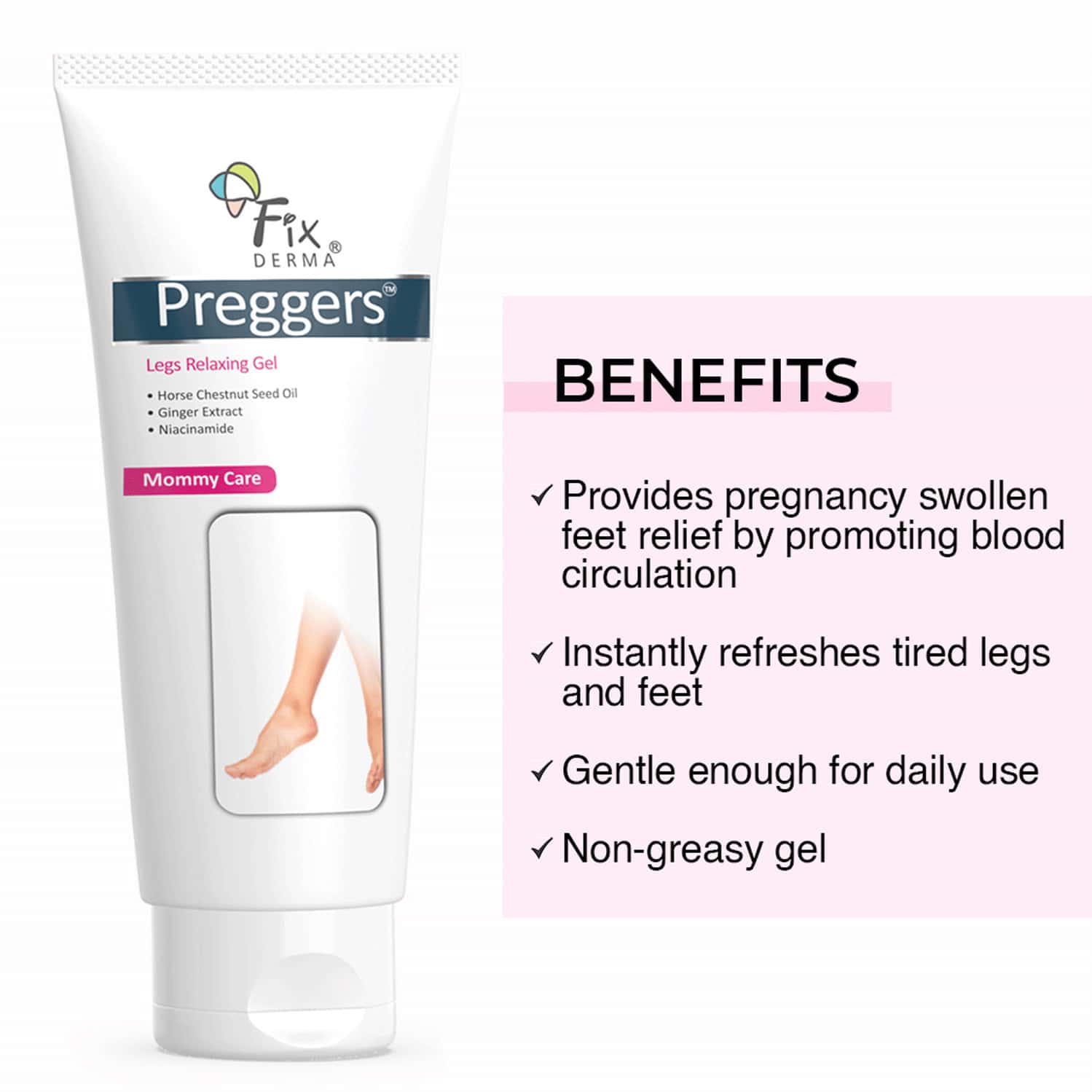 Buy FIXDERMA PREGGER LEG RELAXING GEL Online & Get Upto 60% OFF at ...