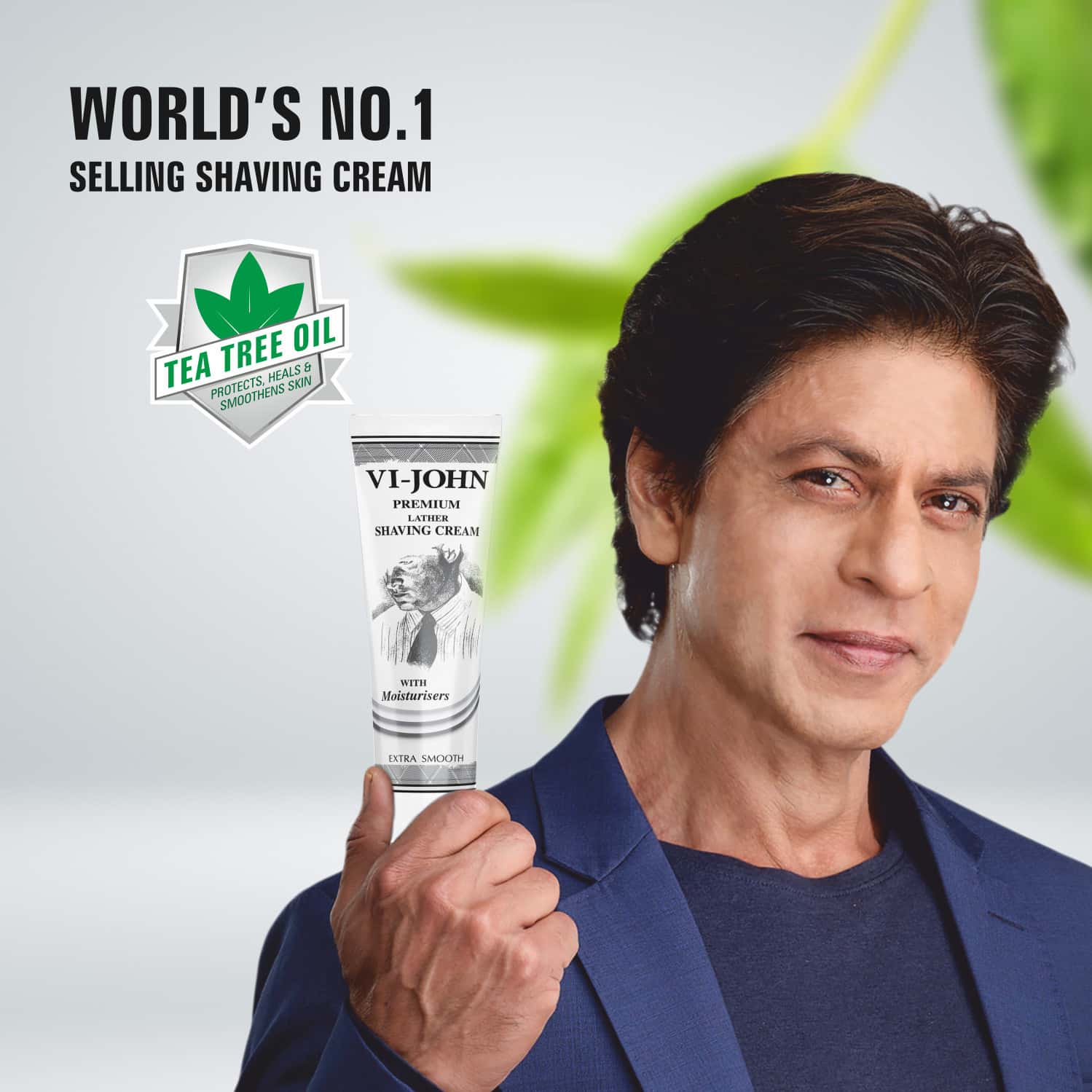 Buy VI-JOHN PREMIUM LATHER EXTRA SMOOTH SHAVING CREAM FOR MEN WITH ...