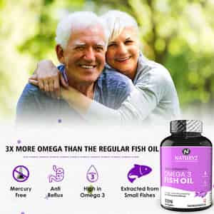 Buy NATURYZ TRIPLE STRENGTH OMEGA 3 FISH OIL CAPSULES WITH HIGHEST EPA ...