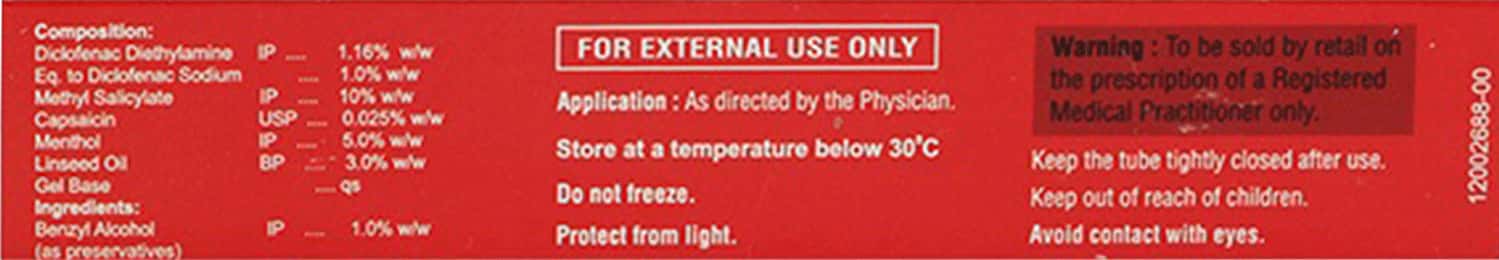 Buy GENAC PLUS GEL RELIEF FROM PAIN & INFLAMMATION - 30G Online & Get ...