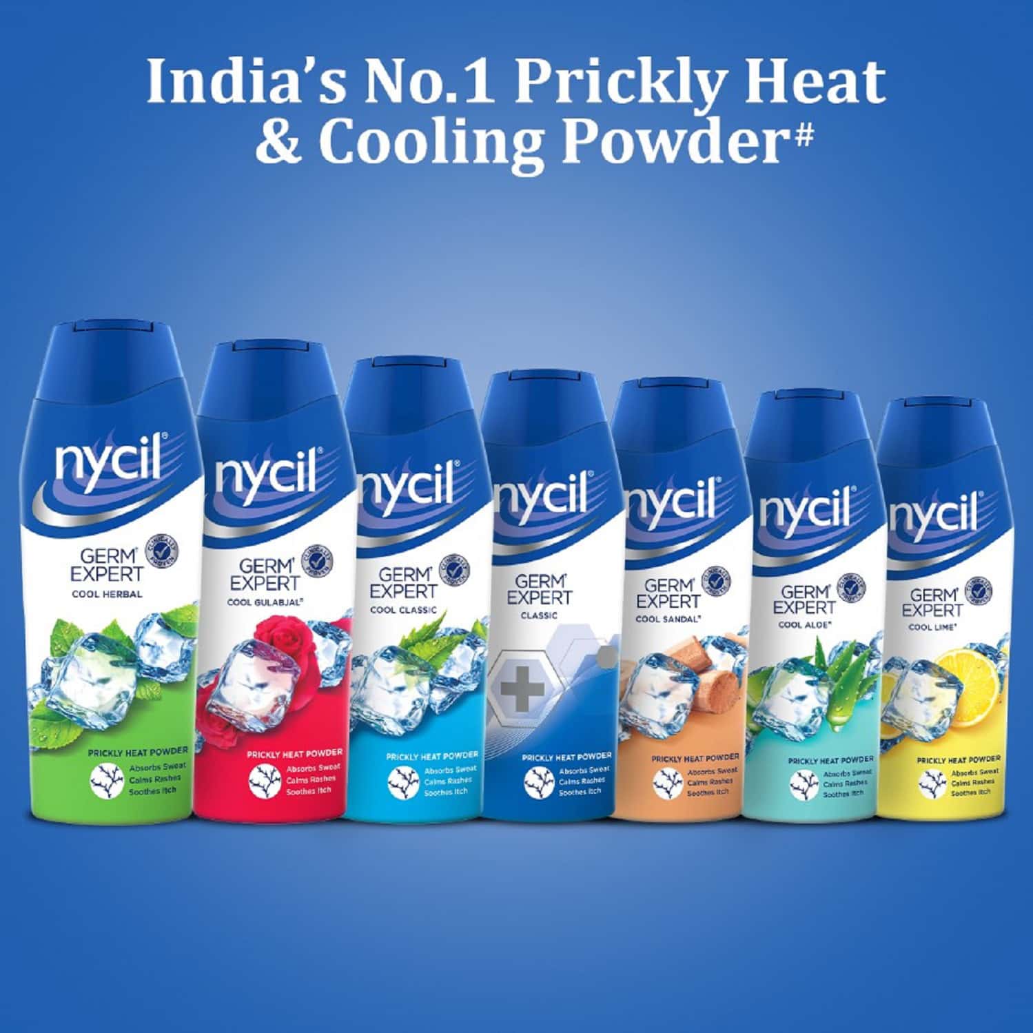 Buy NYCIL COOL CLASSIC PRICKLY HEAT TALCUM POWDER - 75GM Online & Get ...
