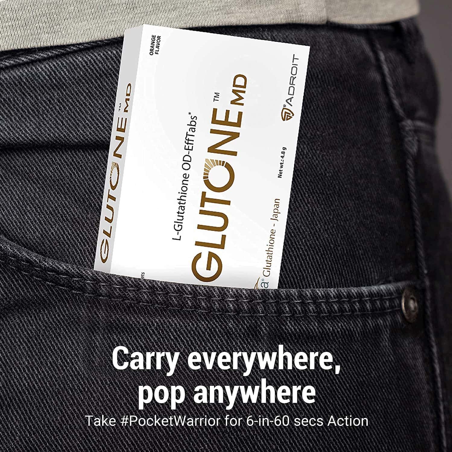 Buy GLUTONE MD GLUTATHIONE MOUTH-DISSOLVING TABLETS | 30 TABLETS ...