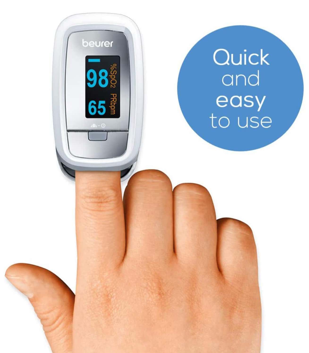 Buy BEURER PULSE OXIMETER PO-30 - 1'S Online & Get Upto 60% OFF at ...