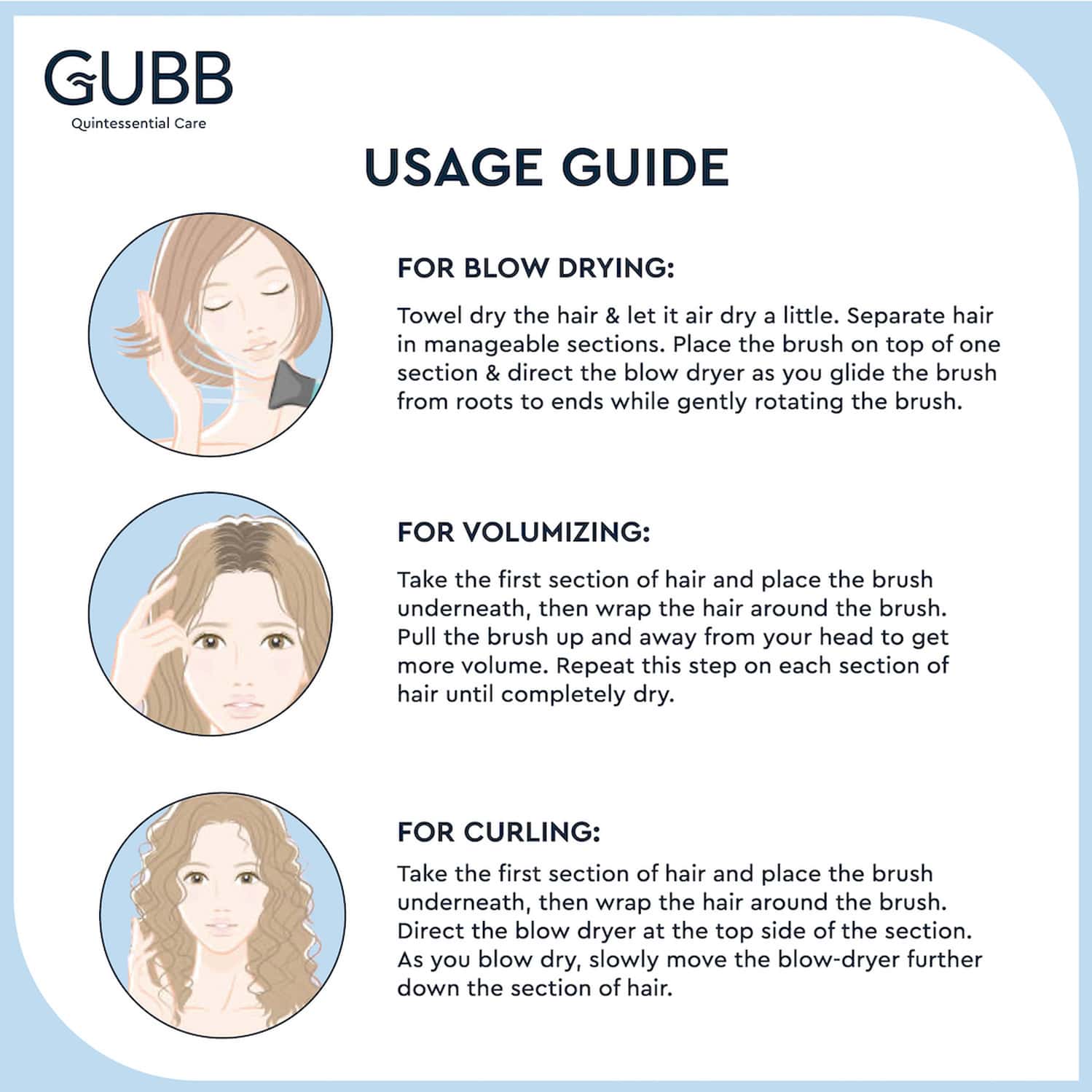 Buy GUBB STYLER ROUND BRUSH Online & Get Upto 60% OFF at PharmEasy