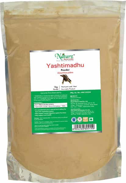 Buy NATURZ AYURVEDA YASHTIMADHU POWDER - 1 KG GREY Online & Get Upto 60 ...