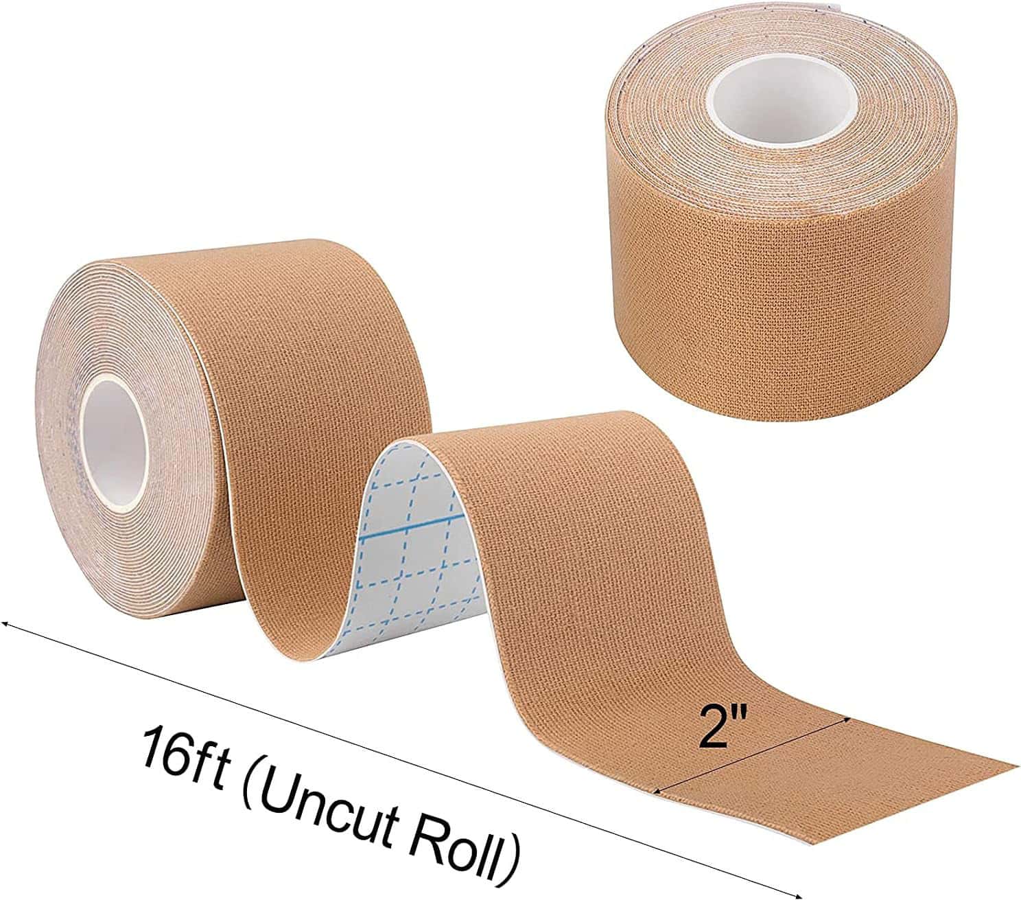 Buy HEALTHTREK EXERCISE TAPE FOR INJURIES (PACK OF 1, BROWN, 5 M X 5 CM ...