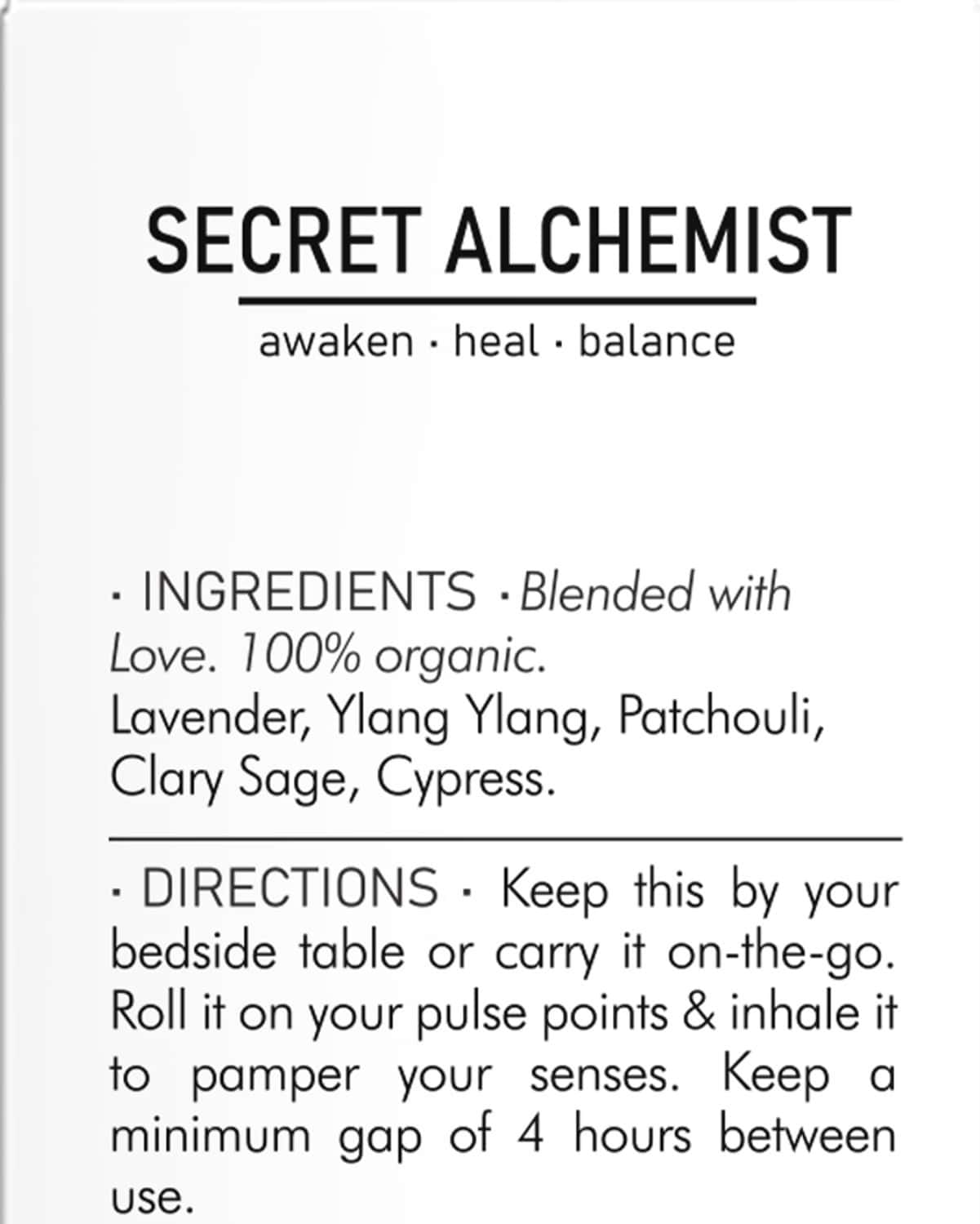 Buy SECRET ALCHEMIST SELF CARE - RELAXATION OIL Online & Get Upto 60% ...