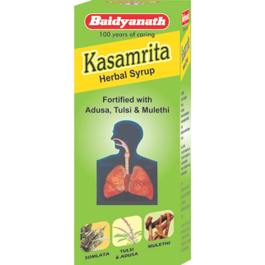 Buy BAIDYANATH JHANSI KASAMRIT HERBAL 200 ML (PACK OF 2) Online & Get ...