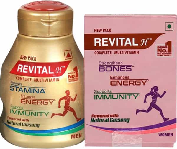 Buy REVITAL H MEN COMPLETE MULTIVITAMIN,STAMINA,ENERGY,IMMUNITY-30CAPS ...