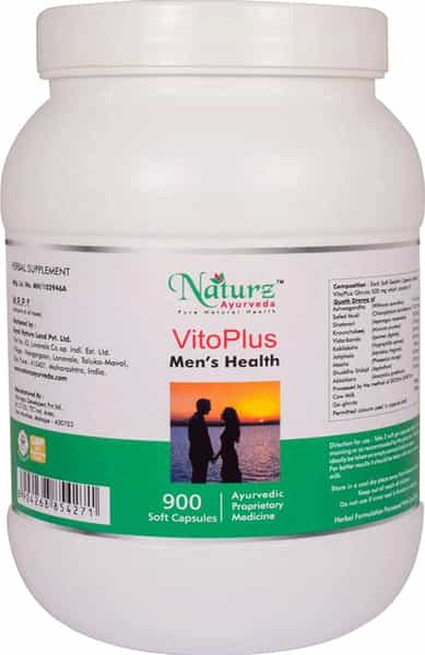 Buy NATURZ AYURVEDA VITOPLUS - 900 CAPSULES Online & Get Upto 60% OFF ...