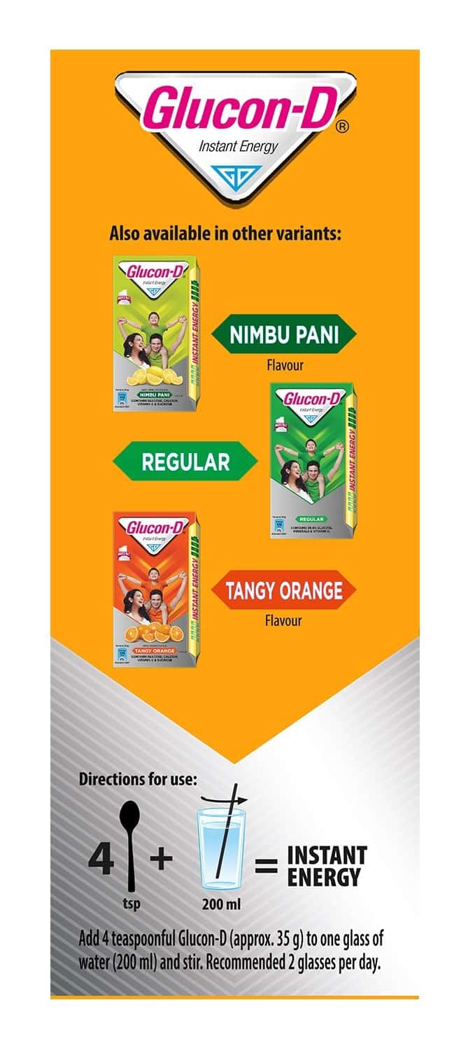 Buy Glucon-D Mango Punch Health Drink Refill Of 450 G Online & Get Upto ...