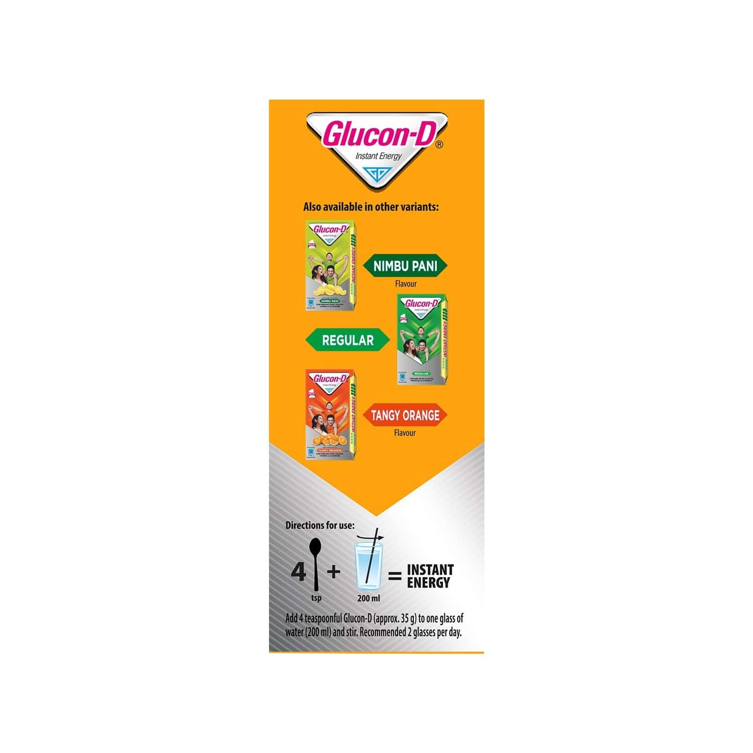 Buy GLUCON-D MANGO PUNCH HEALTH DRINK REFILL OF 450 G Online & Get Upto ...