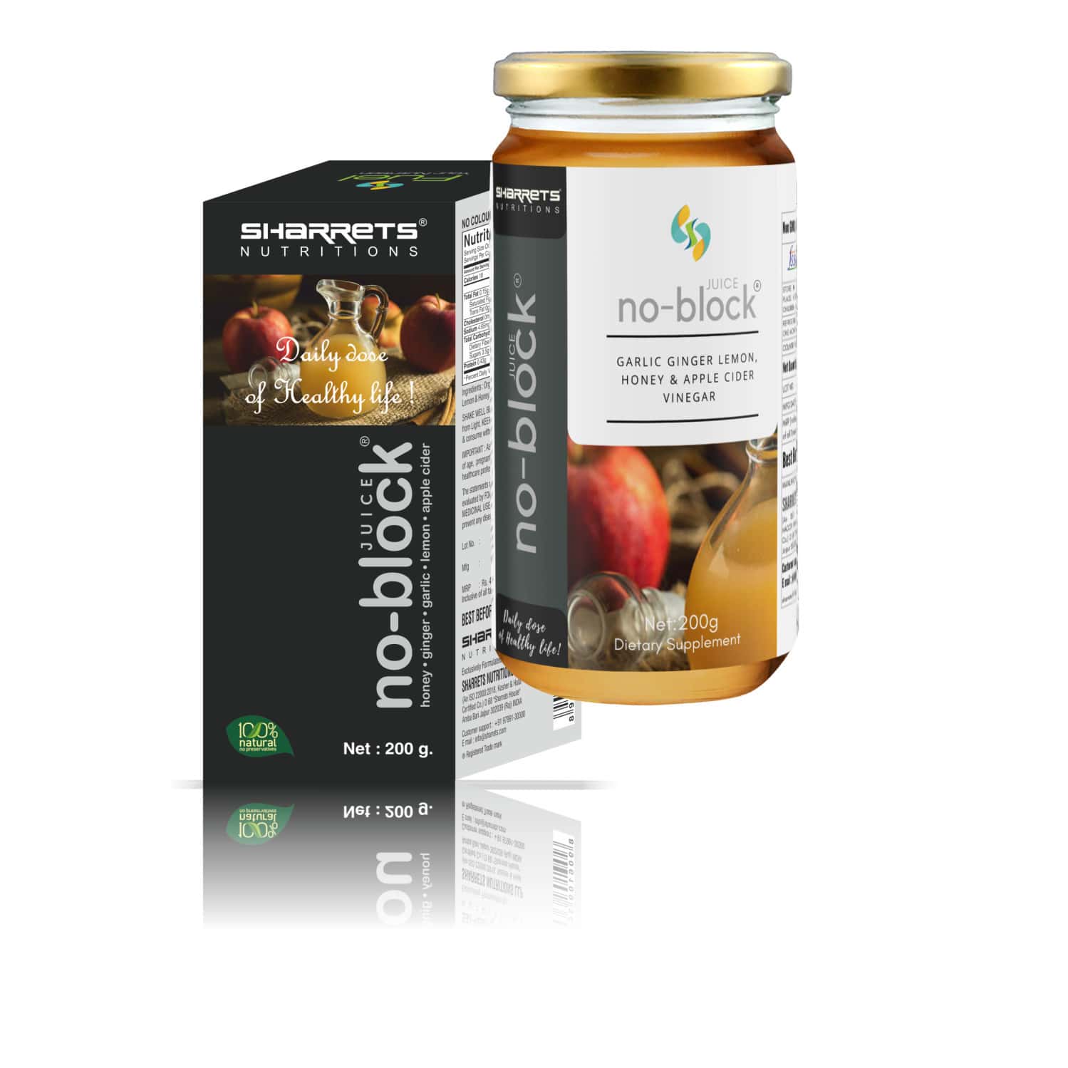 Buy SHARRETS NO BLOCK JUICE, HEART HEALTH SUPPLEMENT - NO COLOR, NO ...