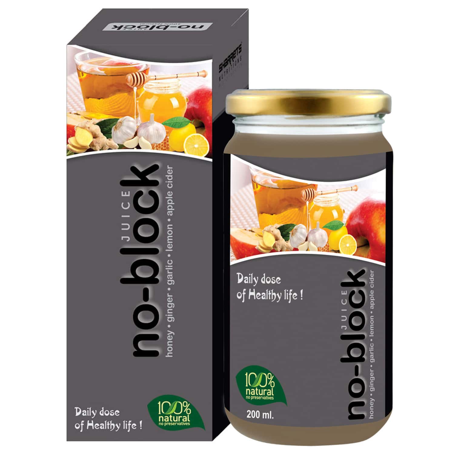 Buy SHARRETS NO BLOCK JUICE, HEART HEALTH SUPPLEMENT - NO COLOR, NO ...