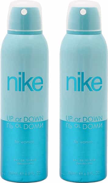Buy NIKE UP OR DOWN DEODORANT FOR WOMEN 200ML (PACK OF 2) Online & Get ...