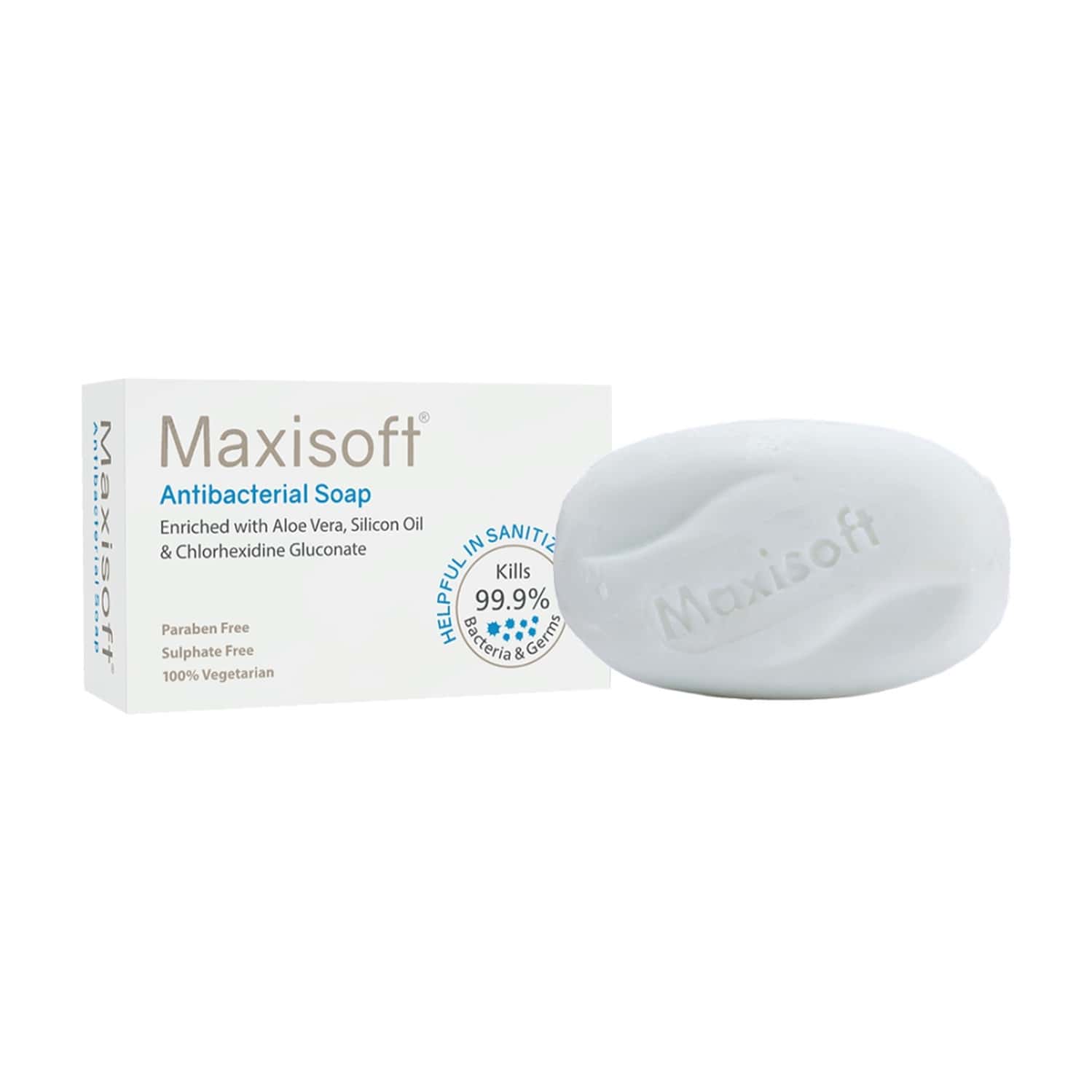 Buy MAXISOFT ANTIBACTERIAL SANITIZING SOAP (75 GM - PACK OF 4) Online ...