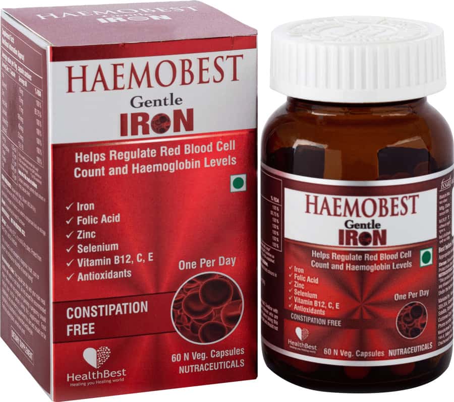 Buy OZIVA BETTR.IRON+ 60 CAPSULES | FOR IMPROVED HEMOGLOBIN CERTIFIED ...