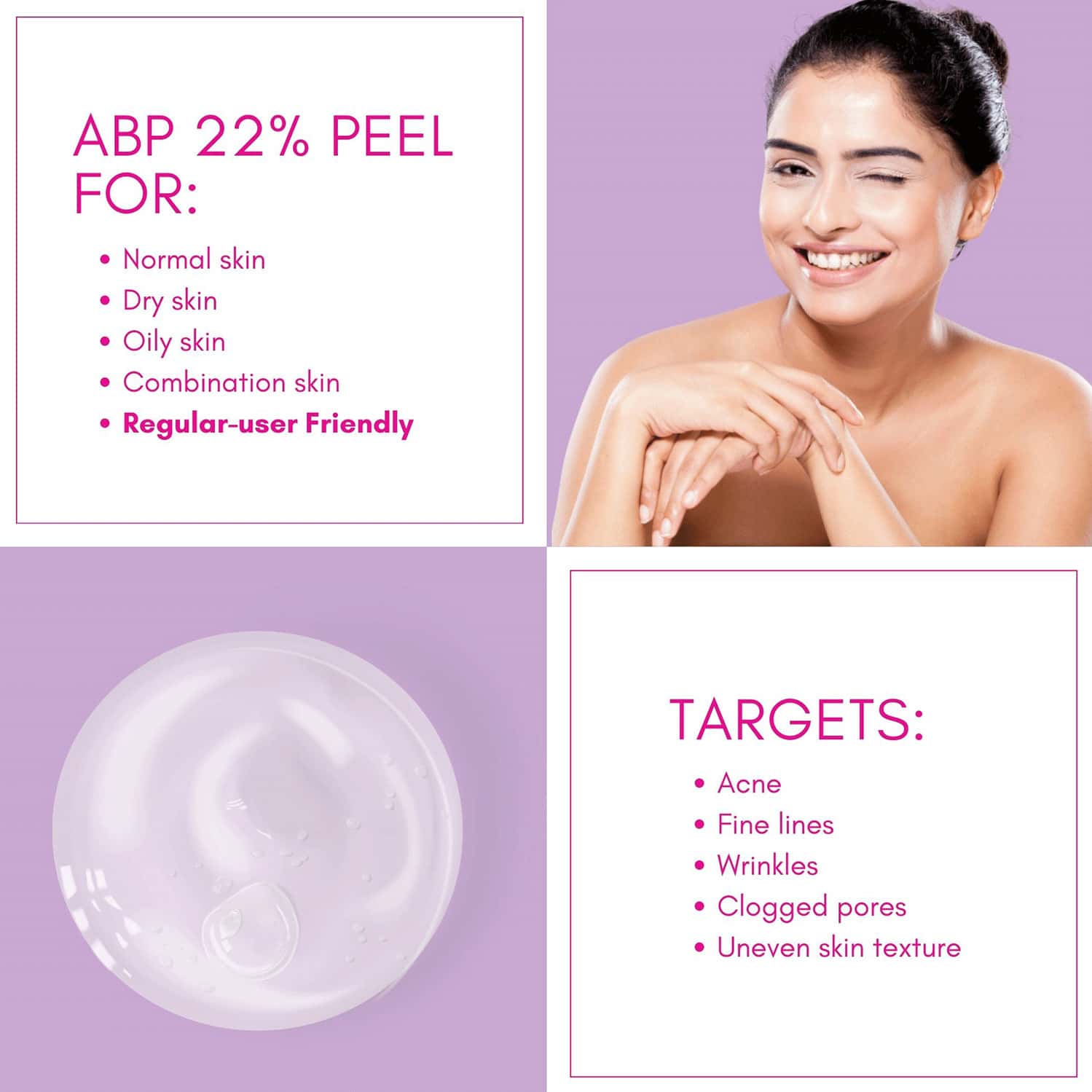 Buy COS-IQ ABP 22% REGULAR USE EXFOLIATING PEEL AHA 15% + PH 5% + BHA 2% PEELING SOLUTION 30ML ...