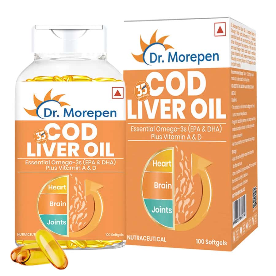 Buy SEACOD COD FISH LIVER OIL 100 SOFTGEL CAPSULES WITH NATURAL EPA ...