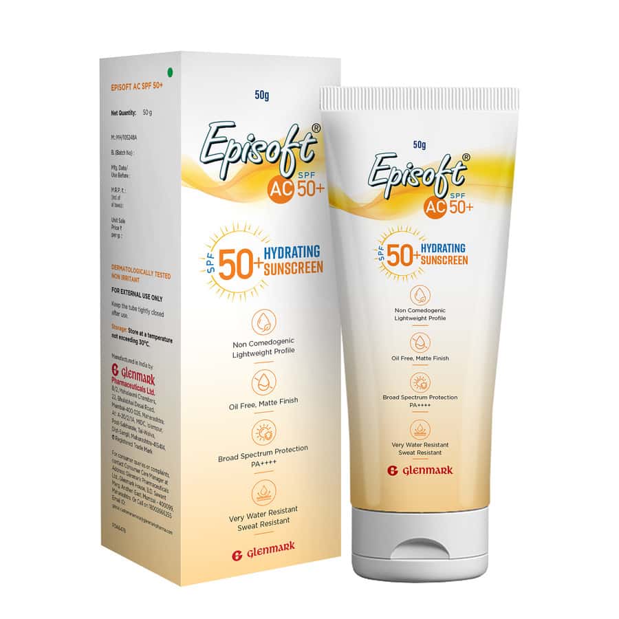 Buy EPISOFT AC LIGHTWEIGHT MOISTURIZER FOR ALL SKIN TYPES | 75GM Online ...