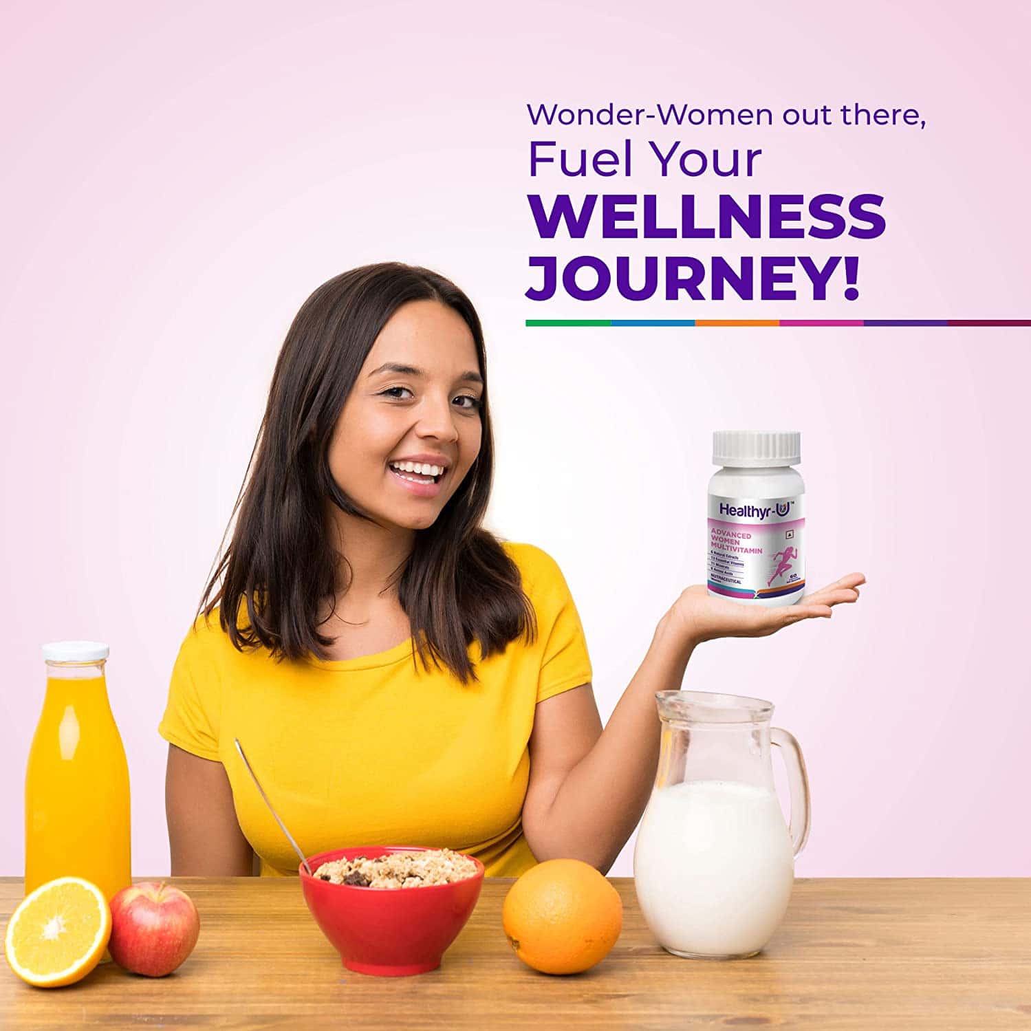 Buy HEALTHYR-U ADVANCED WOMEN MULTIVITAMIN BOTTLE OF 60 CAPSULES Online ...