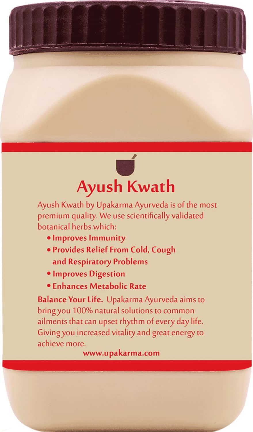 Buy UPAKARMA AYURVEDA AYUSH KWATH KADHA POWDER FOR IMMUNITY BOOSTER ...